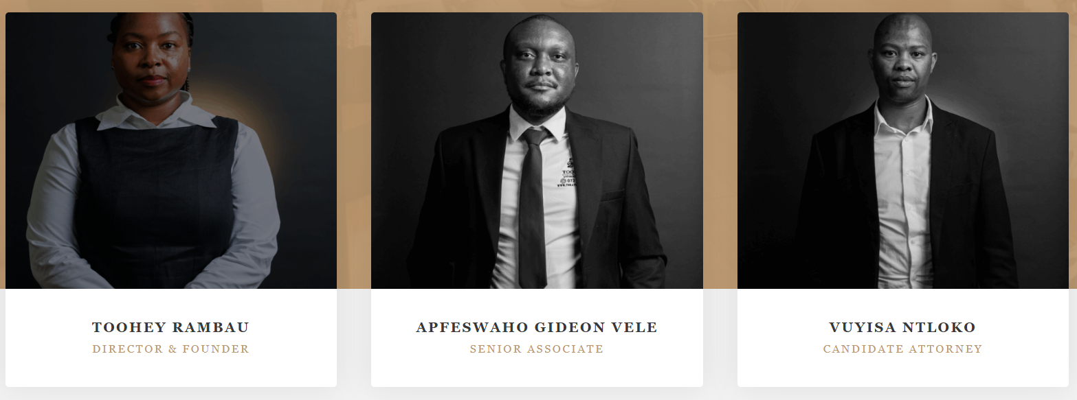 TOOHEY NYEZI RAMBAU ATTORNEYS – MKHUHLU 1246